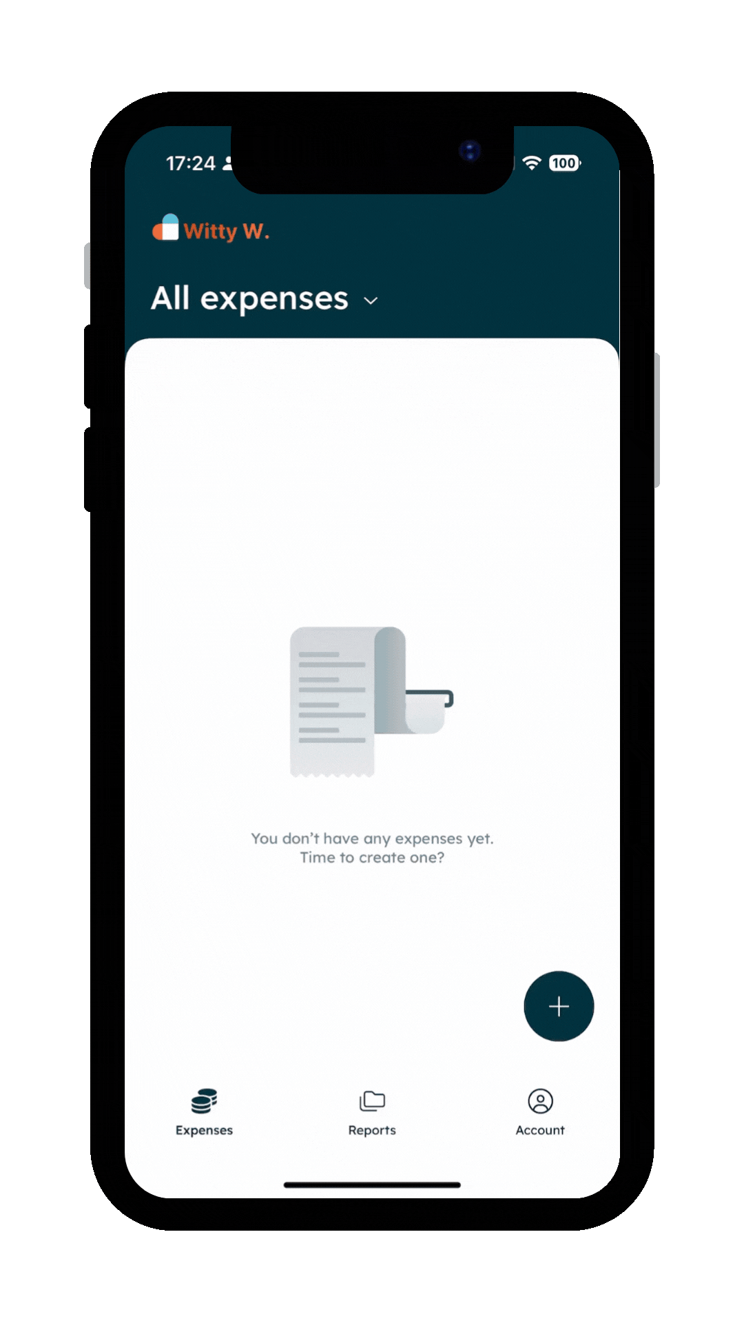 How the mobilexpense app works